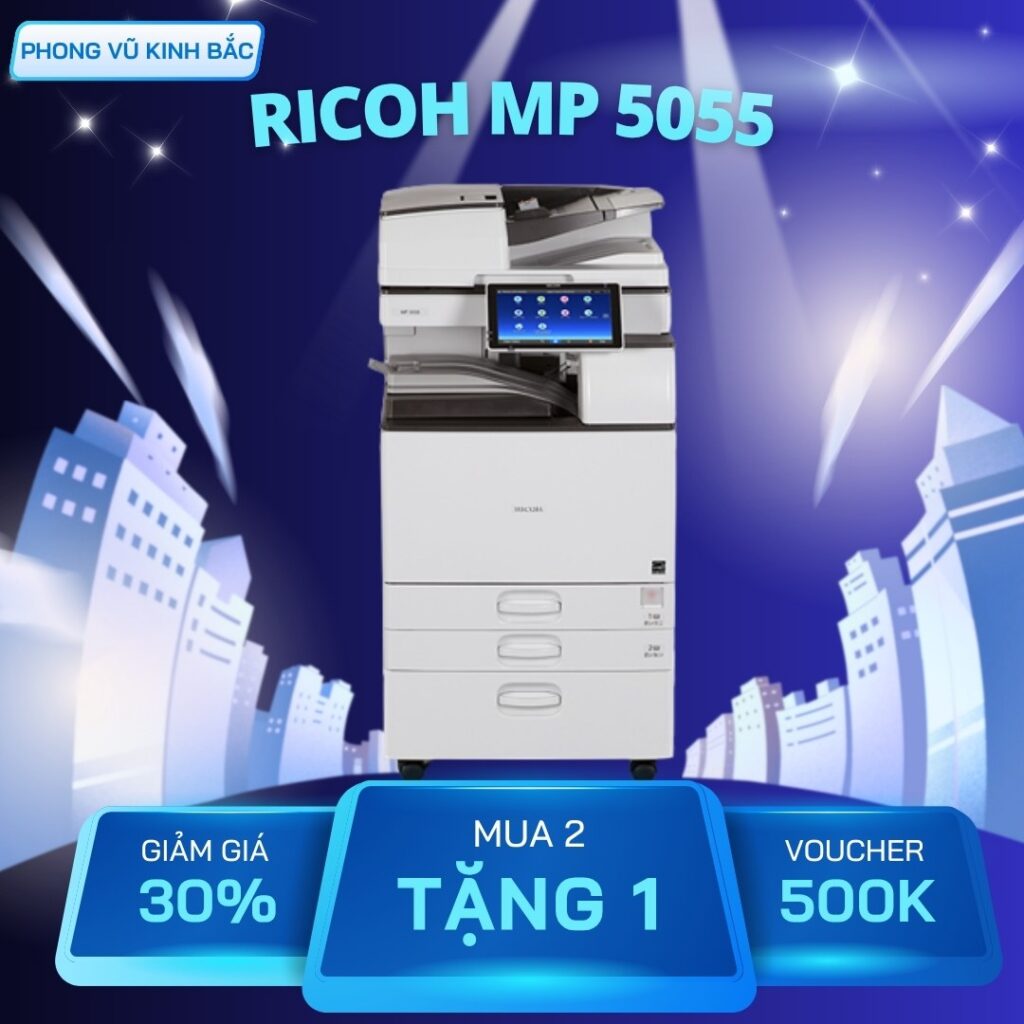 Máy Photocopy Ricoh MP 5055 chính hãng giá rẻ - Phong Vũ Kinh Bắc. Máy photocopy ricoh mp 5055 ...